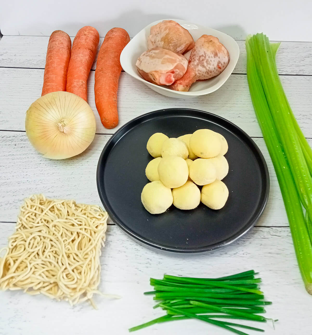 Mish Mash Soup - Matzo ball soup