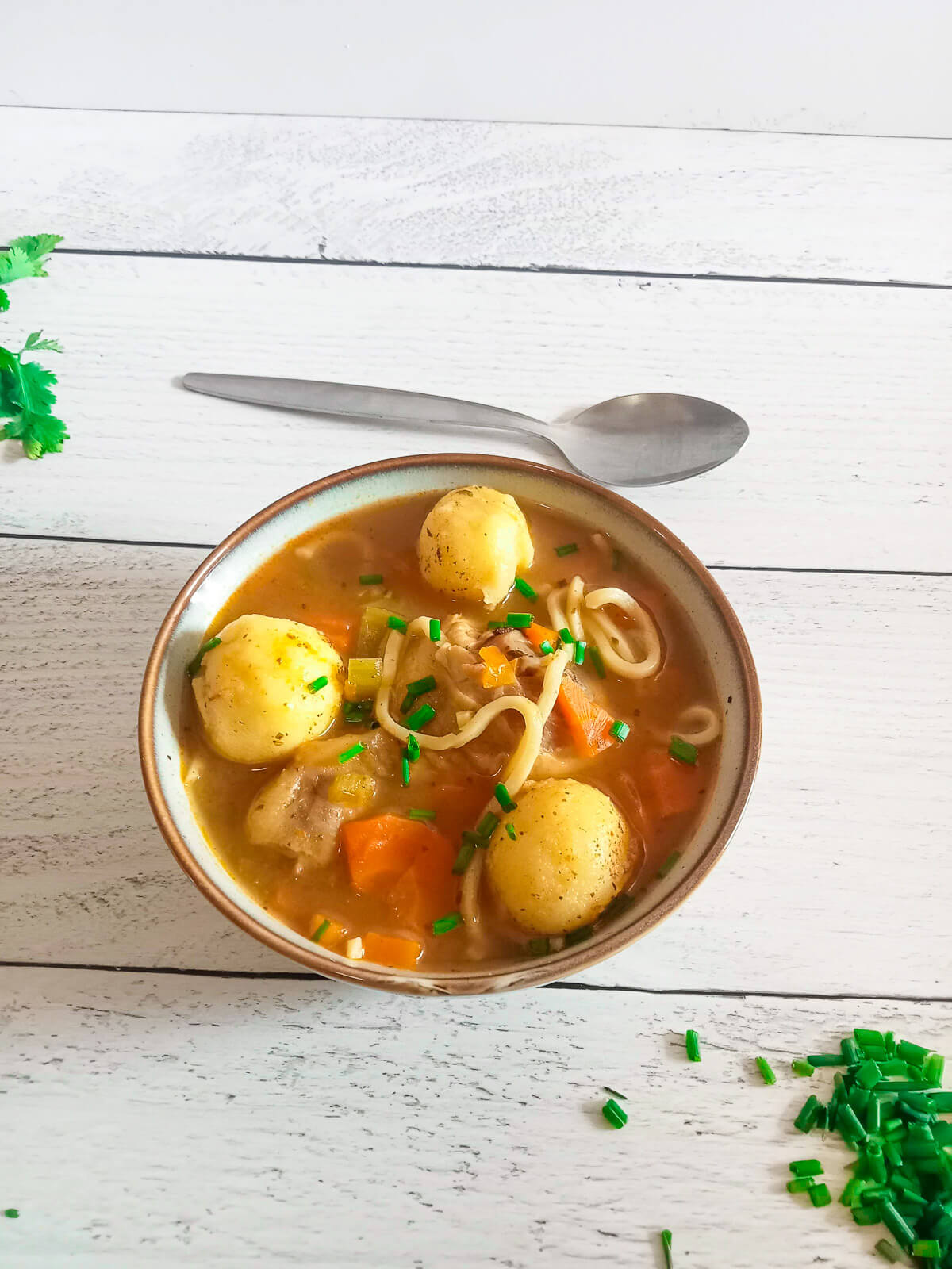 Mish Mash Soup - Matzo ball soup